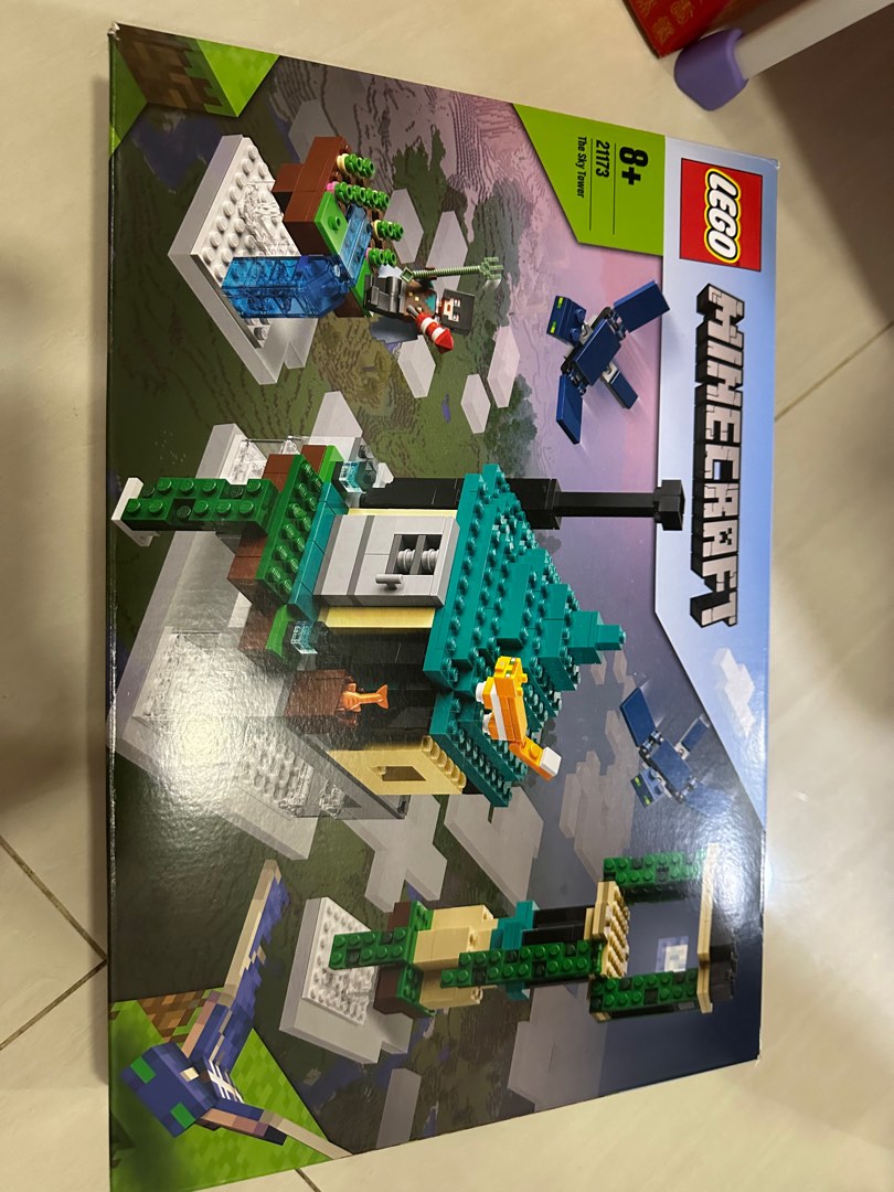 LEGO Minecraft: The Sky Tower (21173) Limited Edition , Hobbies & Toys ...