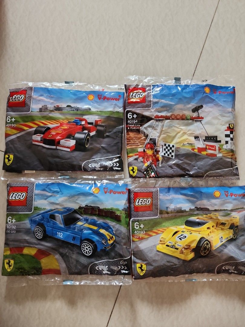 Lego race set (Limited Shell edition), Hobbies & Toys, Toys & Games on ...
