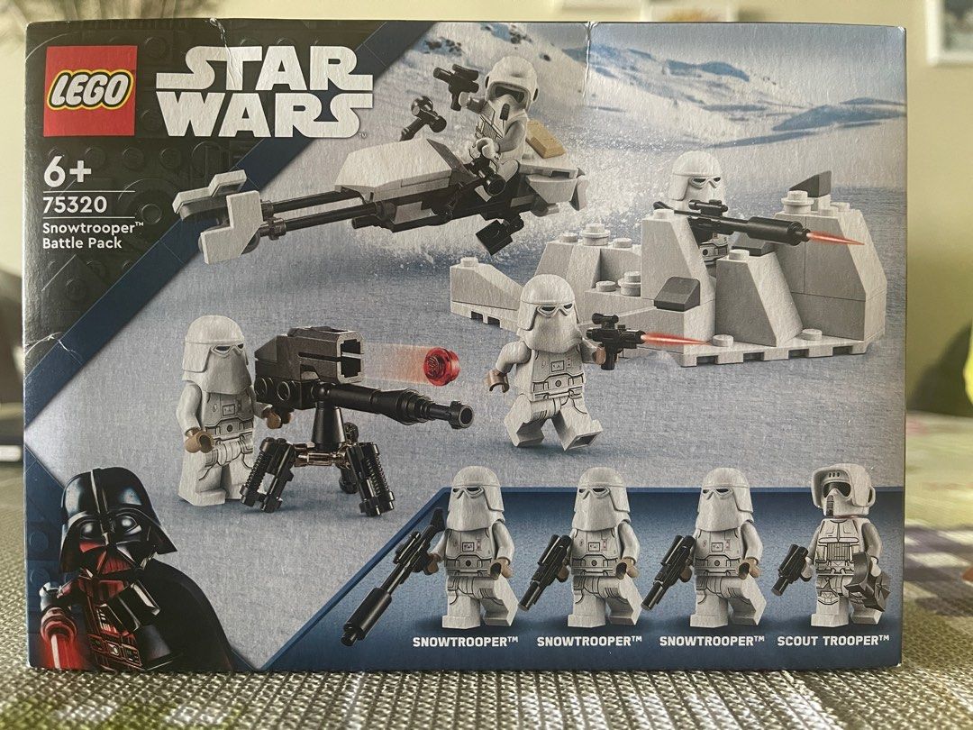 Lego Star Wars pack ( snow troopers and clone troopers), Hobbies & Toys ...