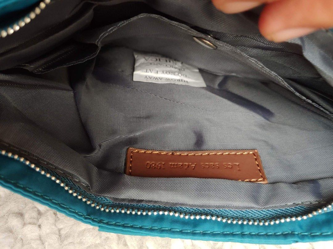 Les Sacs Adam 1980 Nylon Pouch, Women's Fashion, Bags & Wallets, Purses ...