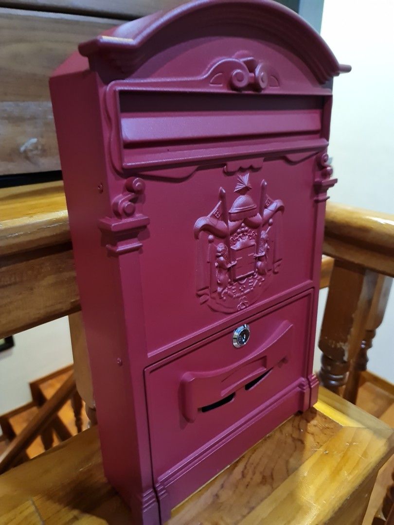 letter box metal, Furniture & Home Living, Furniture, Other Home ...
