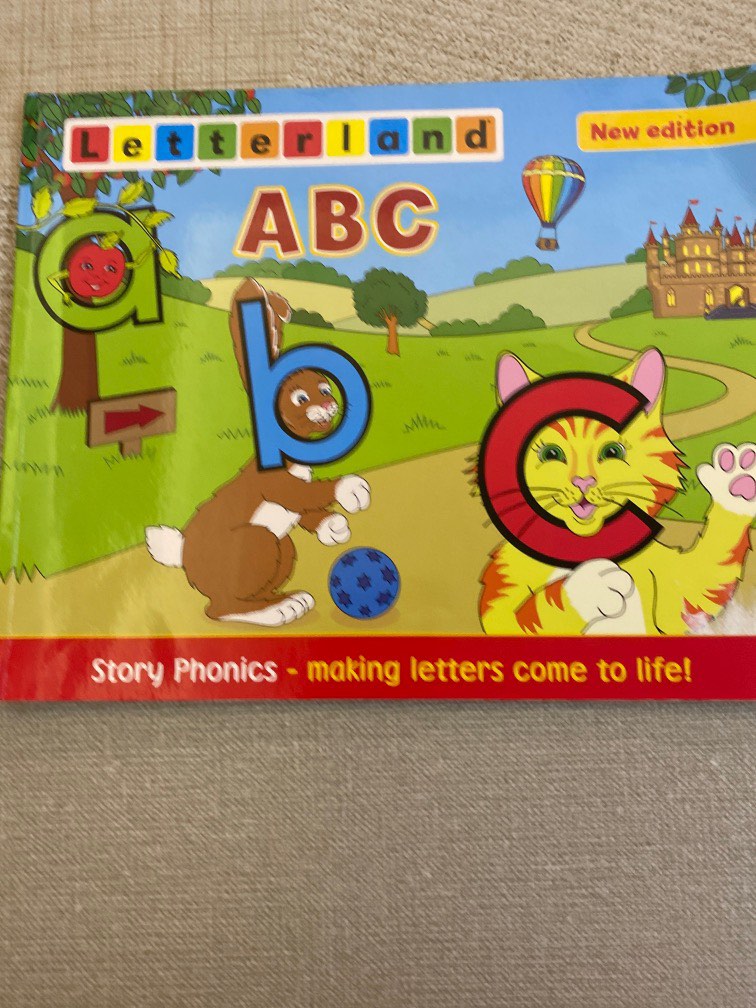 Letterland ABC, 興趣及遊戲, 書本 & 文具, 小朋友書 - Carousell