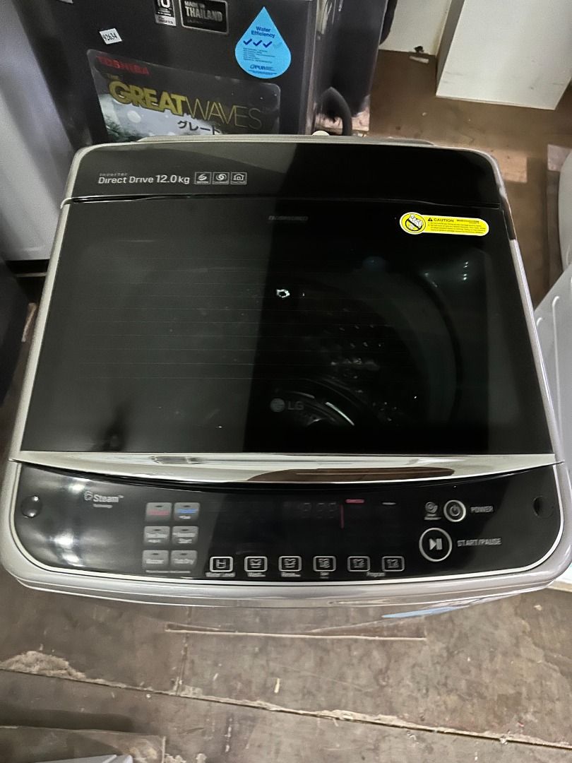 LG 12KG Top-Loader Washing Machine TH2112SSAV (92933), TV & Home ...