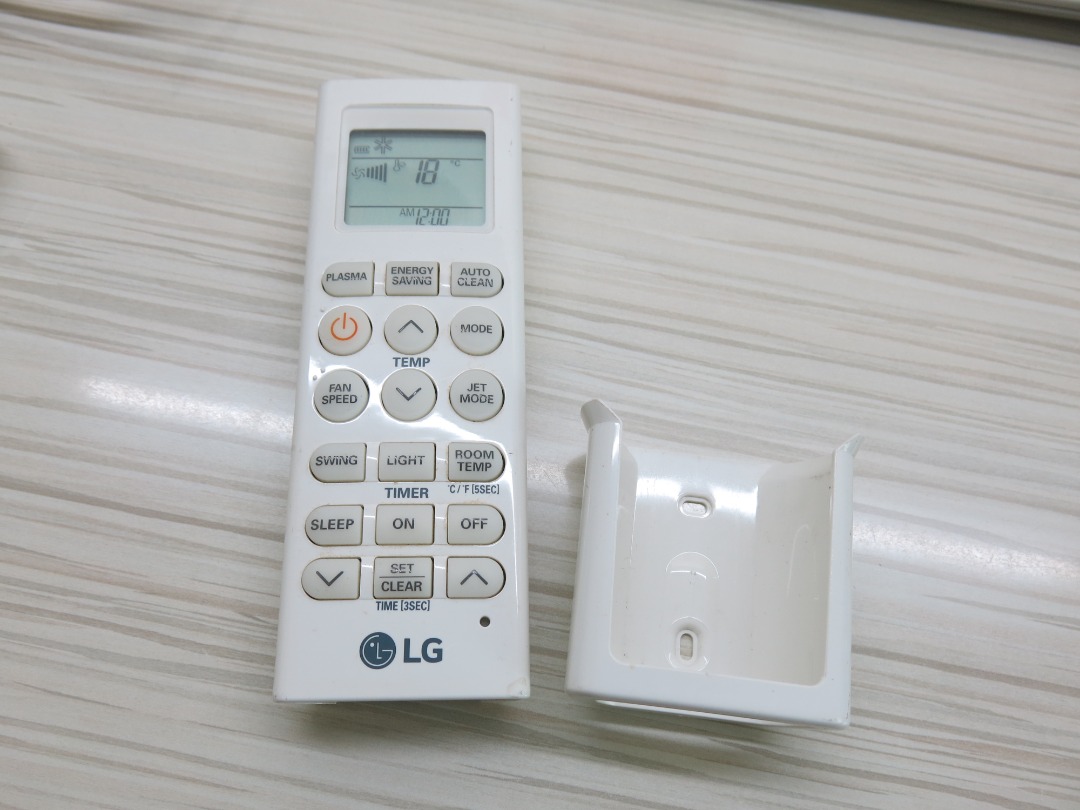 LG Aircon Remote Control AKB73757609, TV & Home Appliances, Air ...
