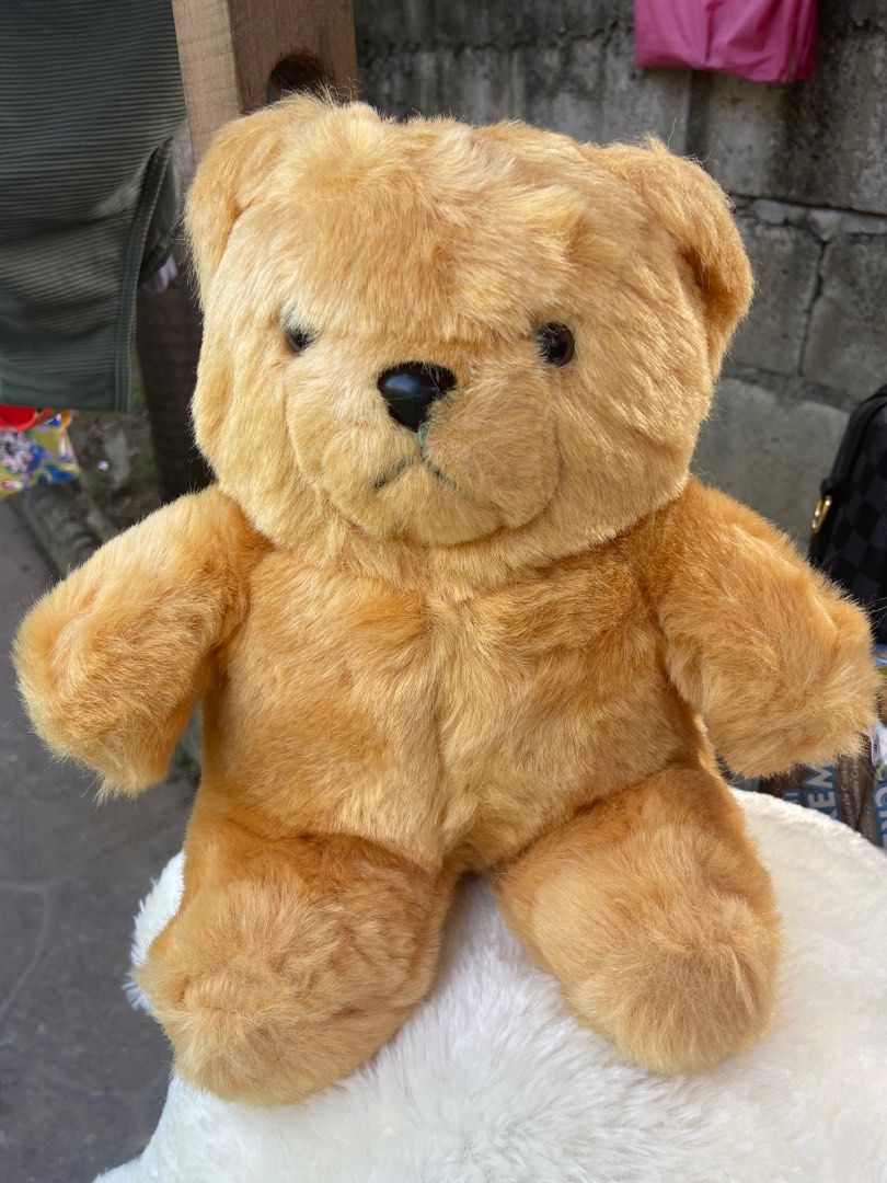 Light Brown Cute Teddy Bear Plushie, Hobbies & Toys, Toys & Games on ...