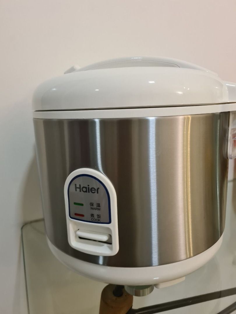 [Like New] HAIER 1.8 Litres Rice Cooker for 4-5 Pax, TV & Home ...