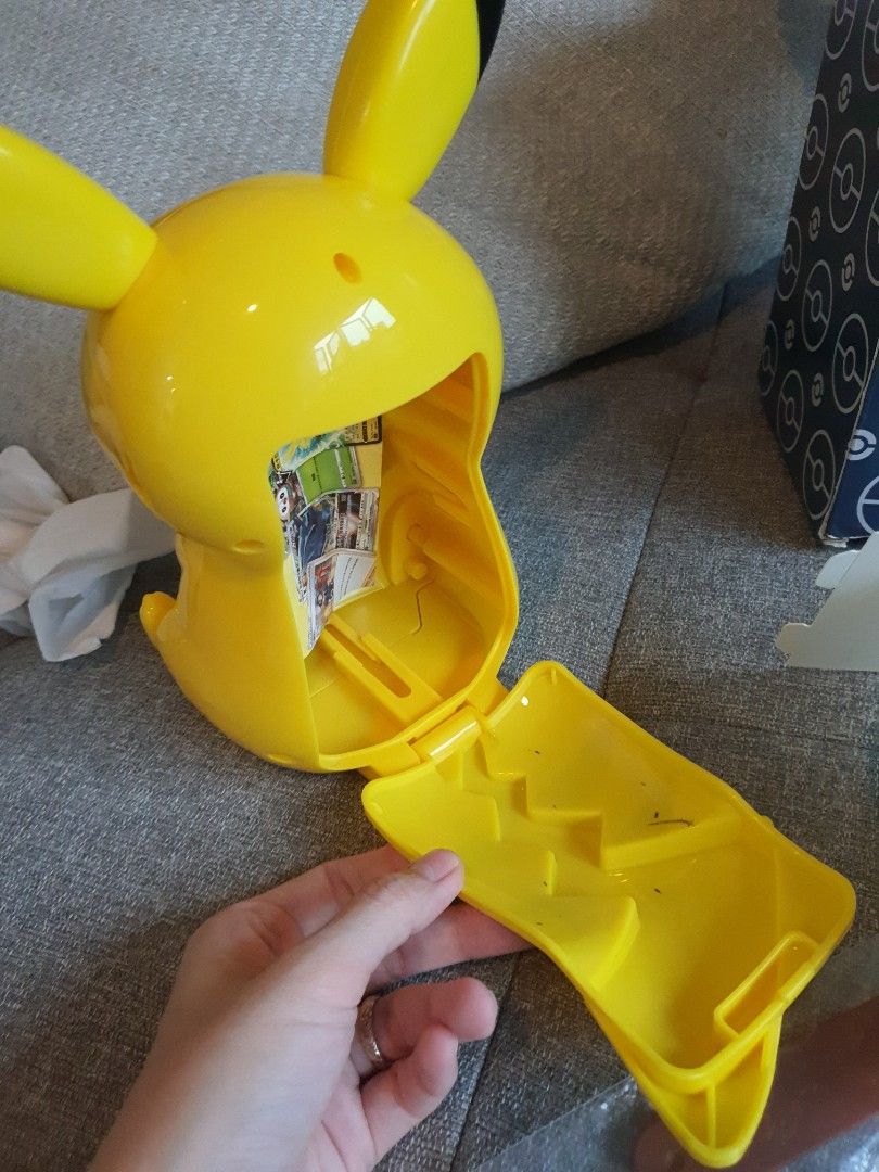 Limited edition pikachu popcorn holder, Hobbies & Toys, Memorabilia ...