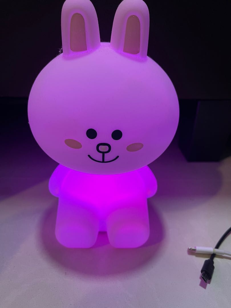 Line friends- Cony Desk Light, Hobbies & Toys, Toys & Games on Carousell