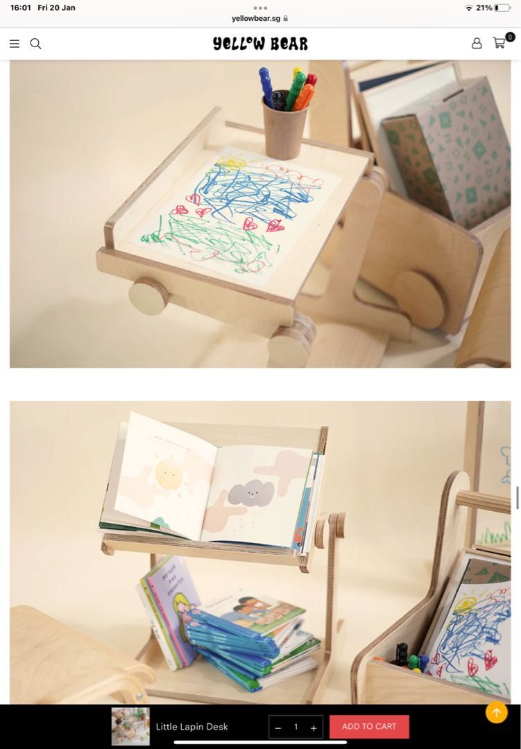 Little Laplin Desk, Babies & Kids, Baby Nursery & Kids Furniture, Kids ...