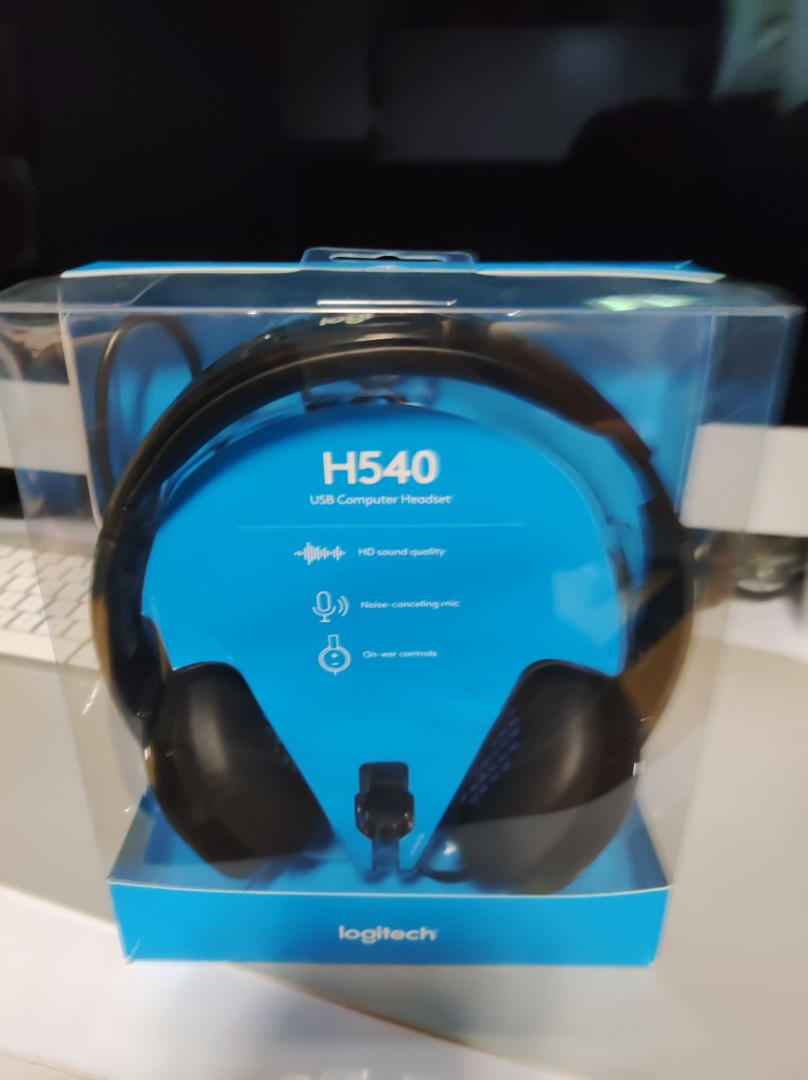 Logitech H540 Headset, Audio, Headphones & Headsets on Carousell