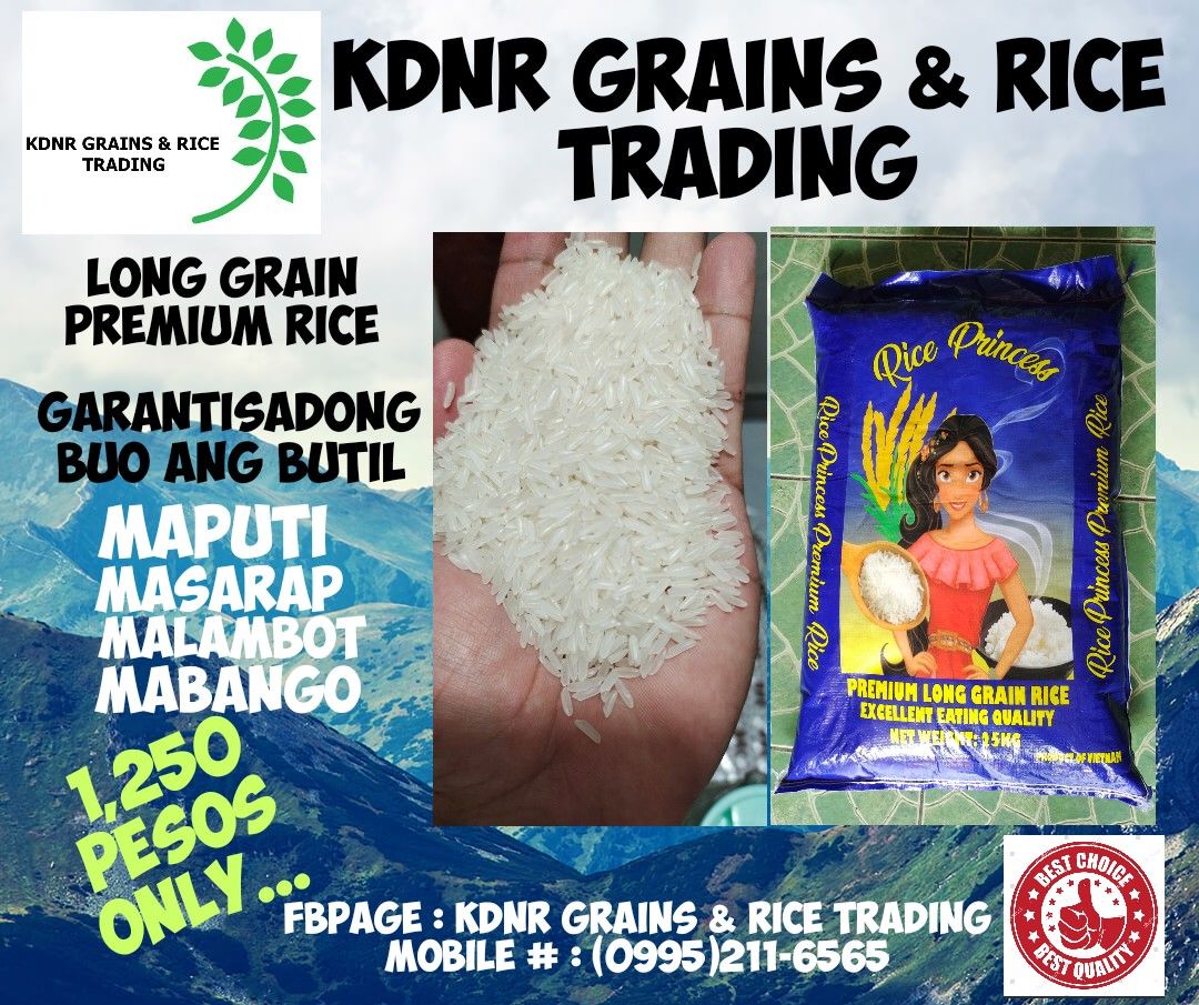 Long Grain Premium Rice (Bigas), Food & Drinks, Rice & Noodles on Carousell
