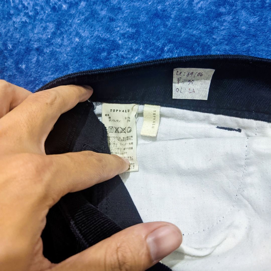 Longpants Corduroy by Topvalu, Fesyen Pria, Pakaian , Bawahan di Carousell