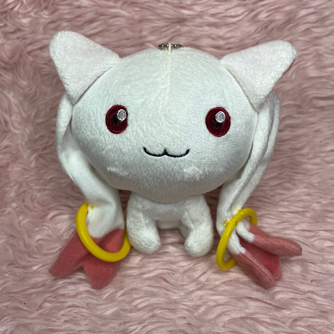 MADOKA MAGICA KYUBEY PLUSH STUFFED TOY on Carousell
