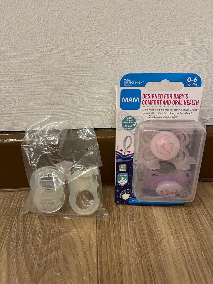 MAM Perfect Night Pacifier (0-6 months), Babies & Kids, Nursing ...