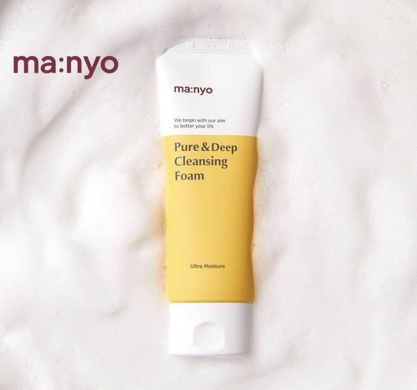 manyo pure and deep cleansing foam 100ml, Beauty & Personal Care, Face ...