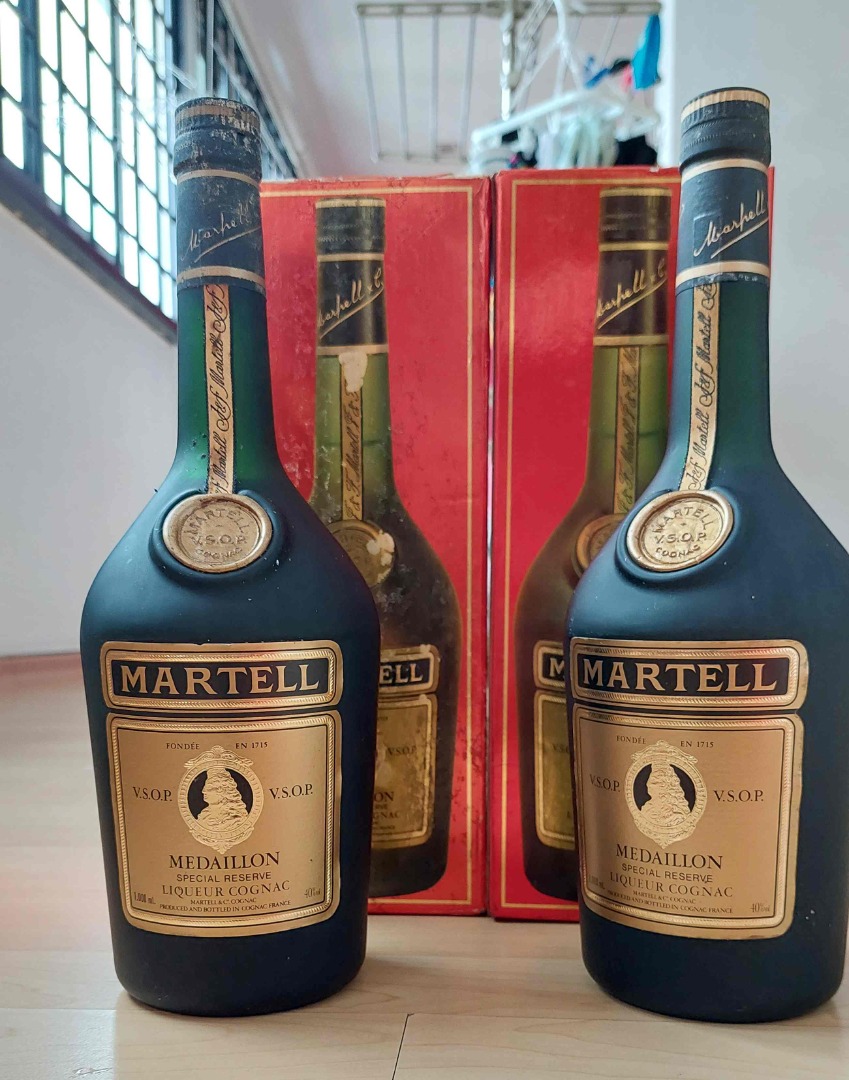 Martell VSOP Cognac Medaillon Special Reserve 1L > 40 years, Food ...