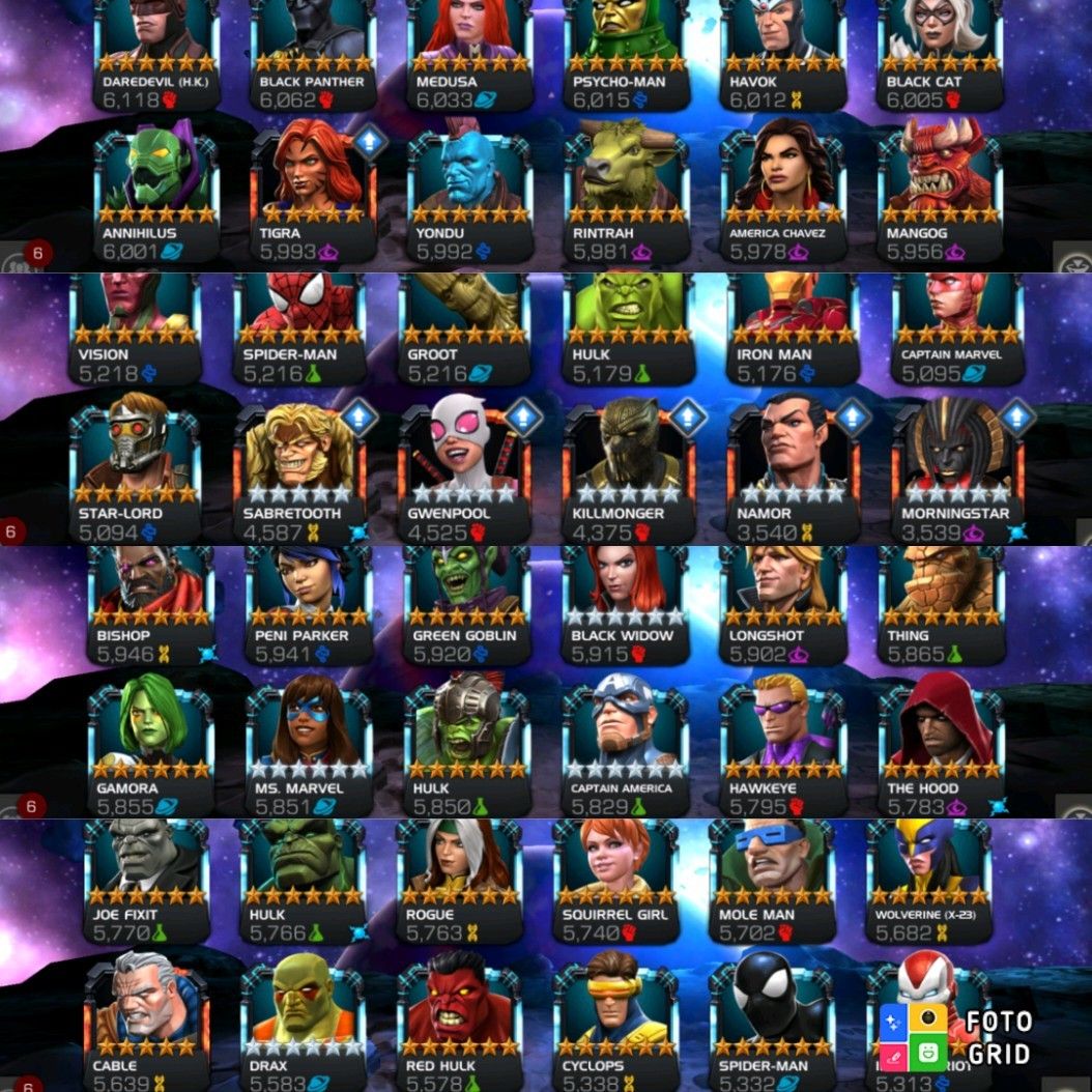 MCOC Thronebreaker account with 6* hercules, Video Gaming, Video Games ...