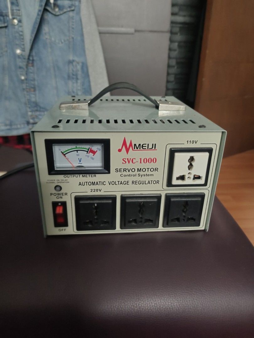 Meiji AVR 1000 watts, TV & Home Appliances, Other Home Appliances on ...