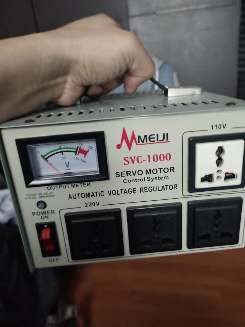 Meiji AVR 1000 watts, TV & Home Appliances, Other Home Appliances on ...