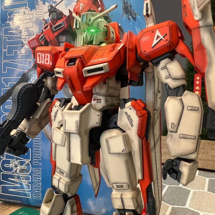 MG MSZ-006A1 Zeta Plus A1 Gundam, Hobbies & Toys, Toys & Games on Carousell