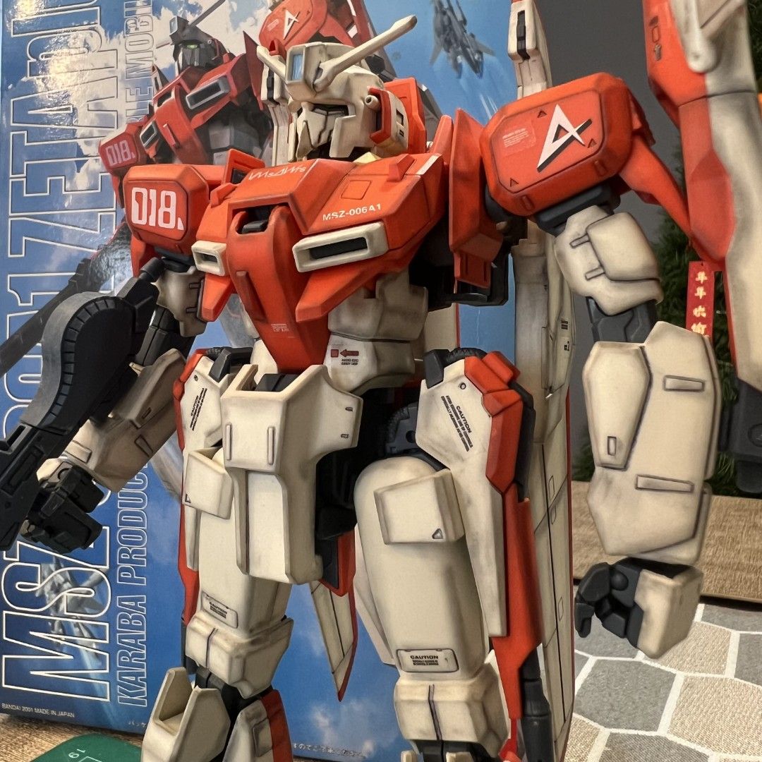 MG MSZ-006A1 Zeta Plus A1 Gundam, Hobbies & Toys, Toys & Games on Carousell