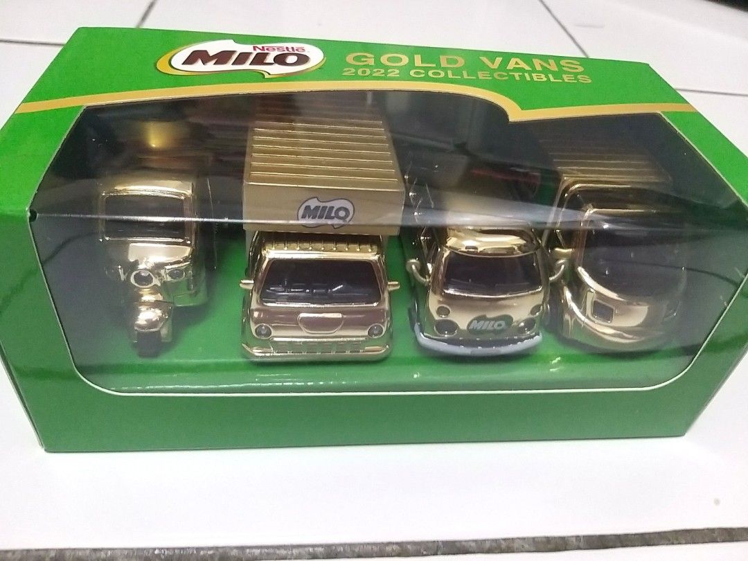 MILO VINTAGE GOLD VAN LIMITED EDITION, Hobbies & Toys, Collectibles ...