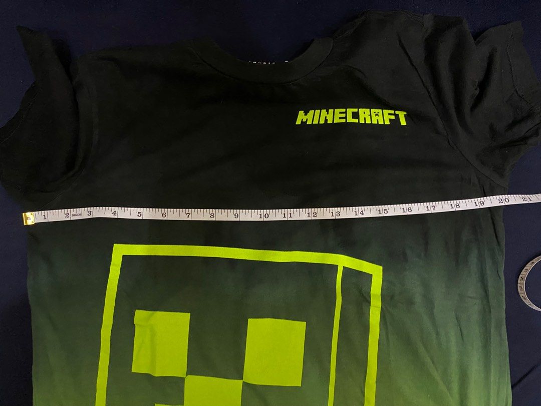 Original Minecraft Tee by Mojang Studios (New), Men's Fashion, Tops ...