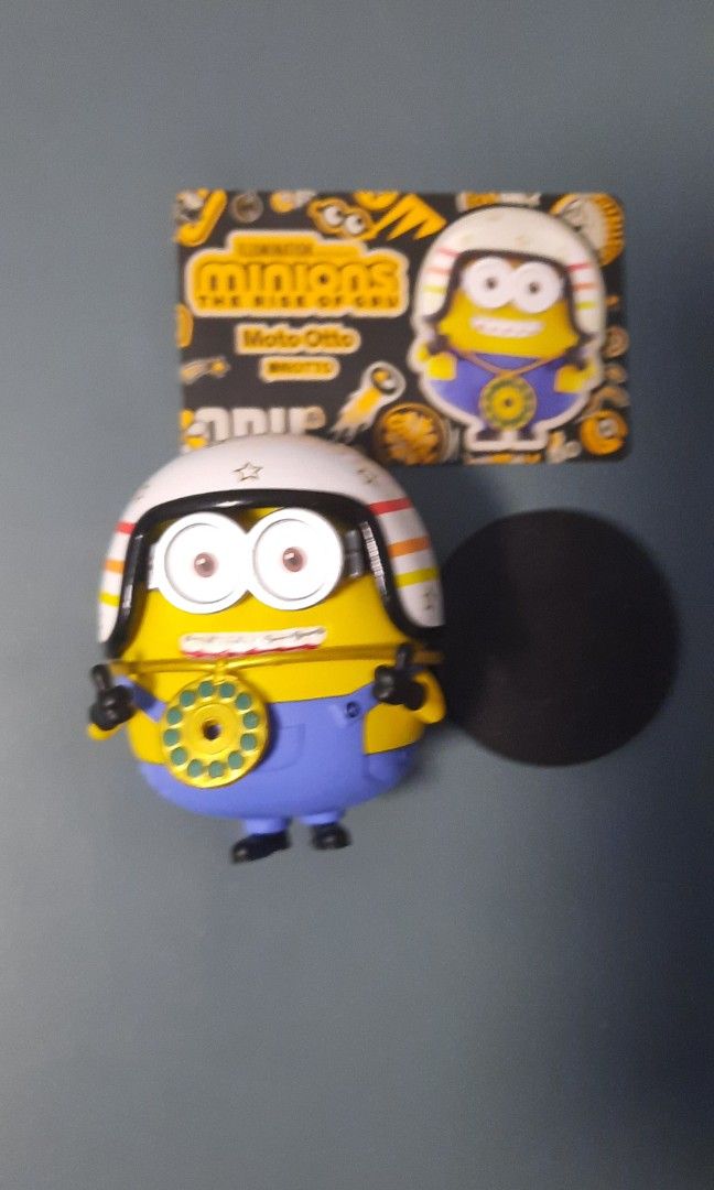 Minions: Rise Of Gru. Motto Otto Figure, Hobbies & Toys, Toys & Games ...