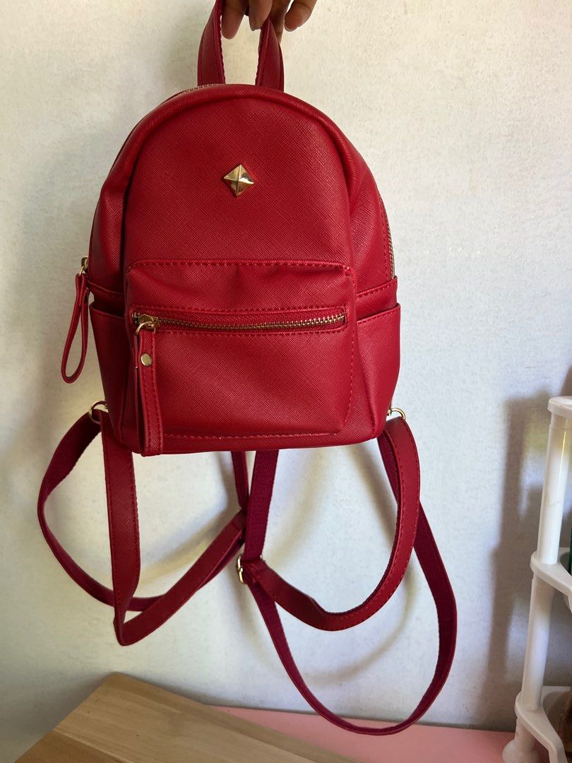 Miniso mini Backpack, Women's Fashion, Bags & Wallets, Backpacks on ...