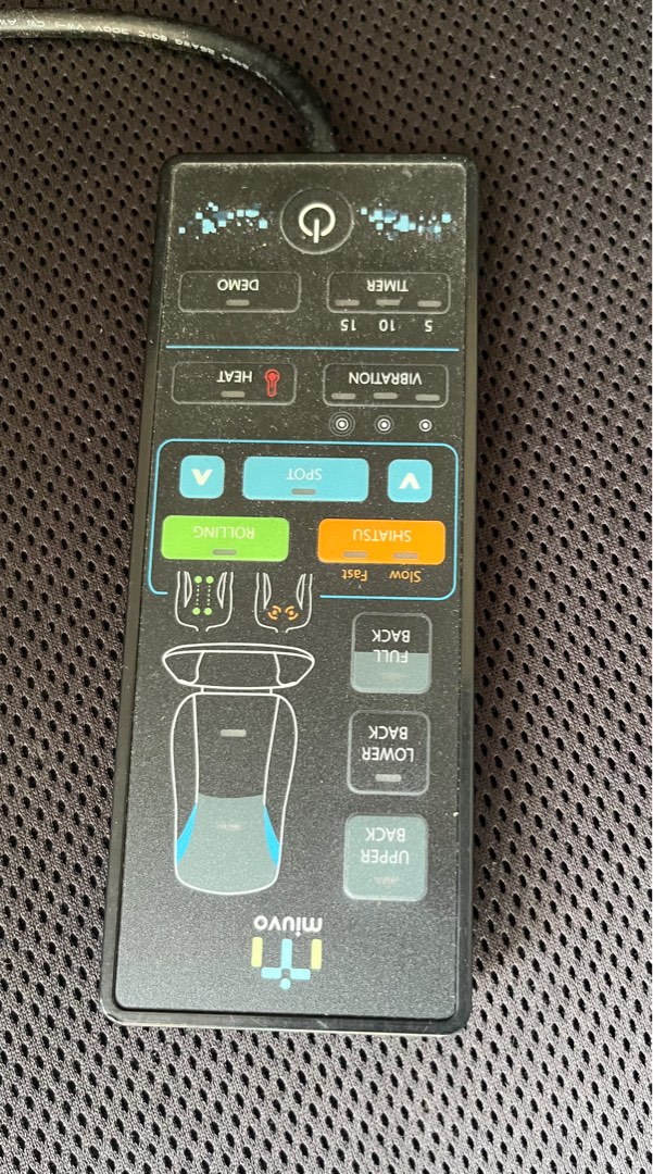 Miuvo message seat with chair, Health & Nutrition, Massage Devices on ...