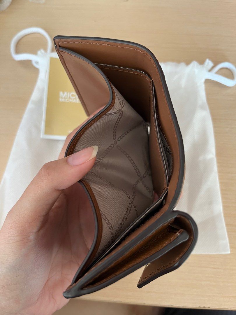 MK Michael Kors Trifold wallet, Luxury, Bags & Wallets on Carousell