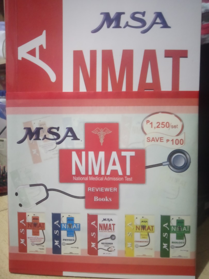 MSA NMAT REVIEWER BOOKS SET, Hobbies & Toys, Books & Magazines ...