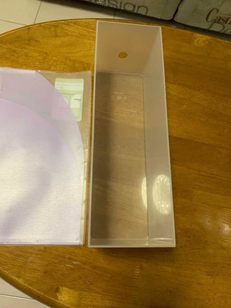 Muji file box, Furniture & Home Living, Home Improvement & Organisation ...