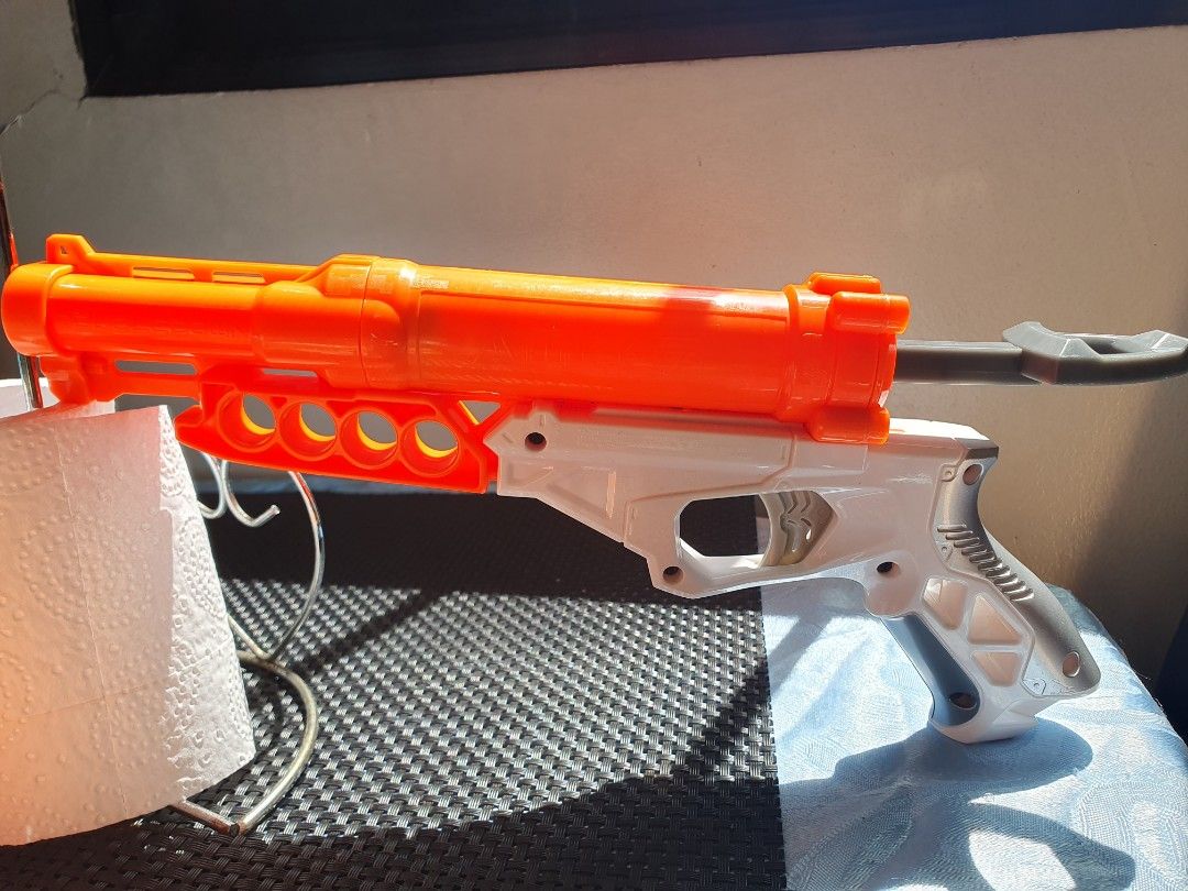 Nerf DoubleDown (preloved), Hobbies & Toys, Toys & Games on Carousell