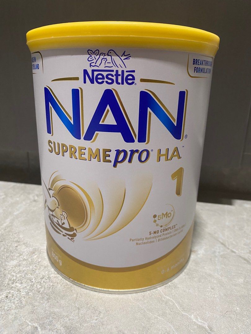 nestle nan supreme pro HA 1, Babies & Kids, Nursing & Feeding ...