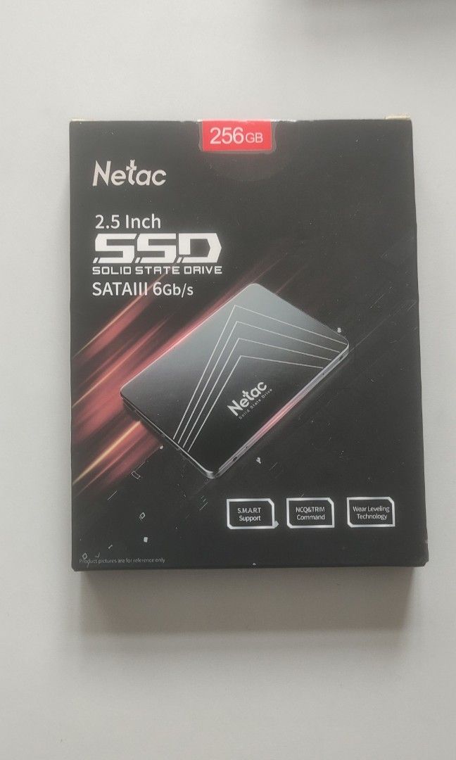 Netac sata 2.5" ssd 256GB, Computers & Tech, Parts & Accessories, Hard ...