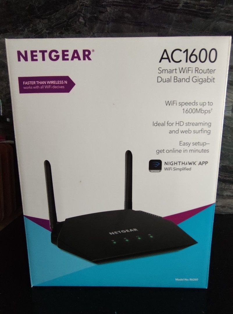 Netgear AC1600 Router, Computers & Tech, Parts & Accessories ...