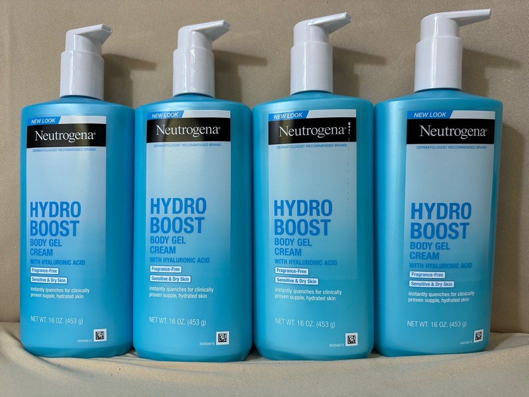 Neutrogena hydro boost body gel cream 473ml Fragrance Free $90/pc, 美容 ...