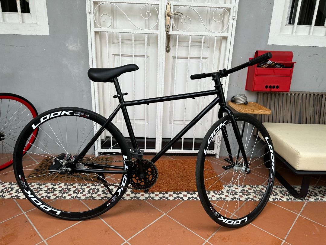 New fixed gear city road bike, Sports Equipment, Bicycles & Parts ...