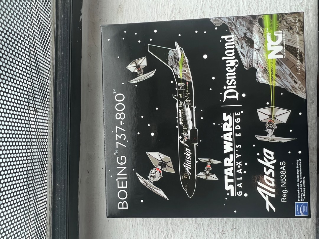 NG 1/400 Alaska Airlines N538AS Special Star Wars Galaxy’s edge livery ...