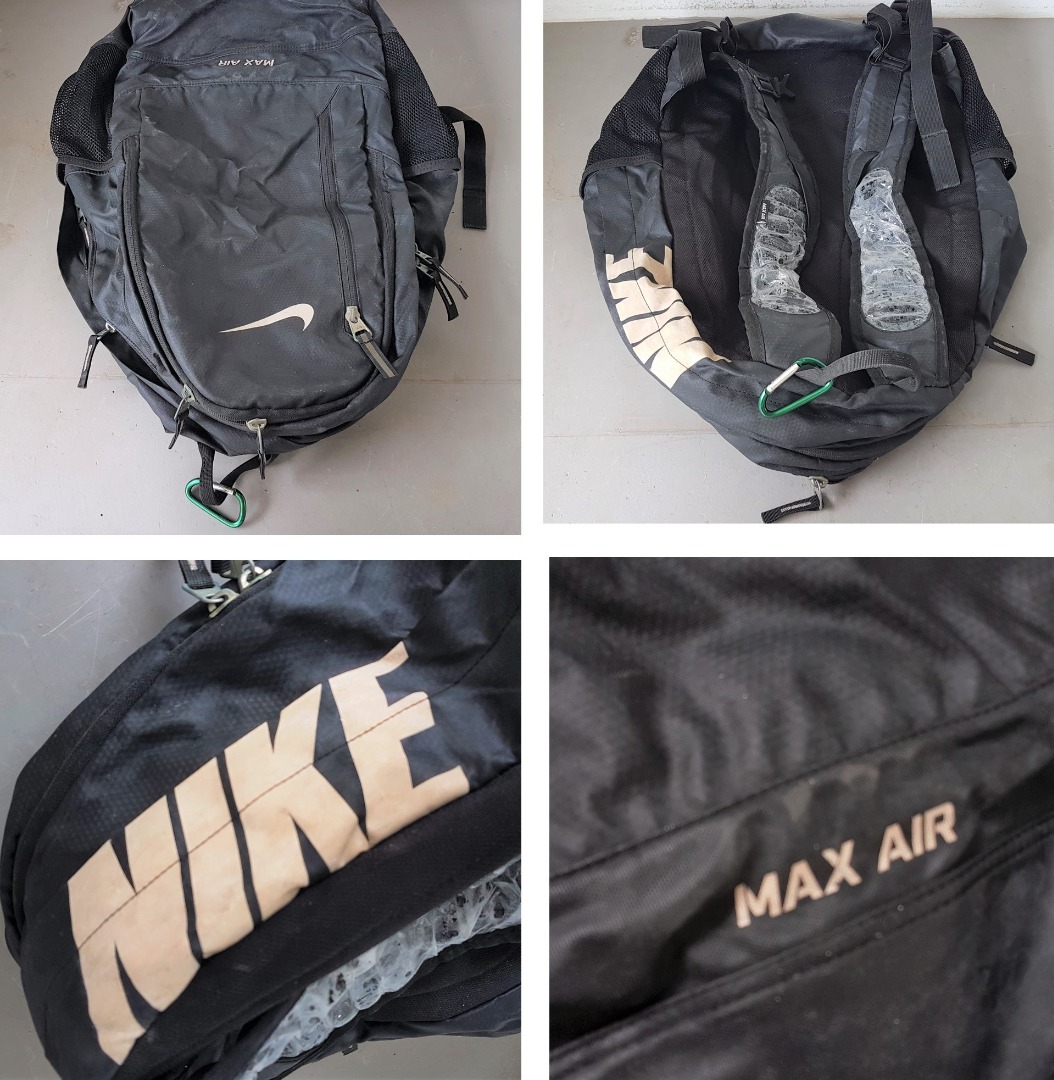 Nike Designer Backpack, USA, MAX AIR Model, Campus Haversack, Weekend ...