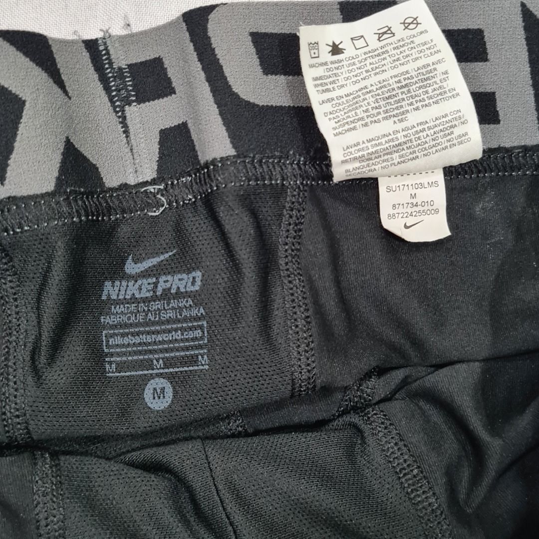 Nike Pro Combat Compression Tights, Men's Fashion, Activewear on Carousell