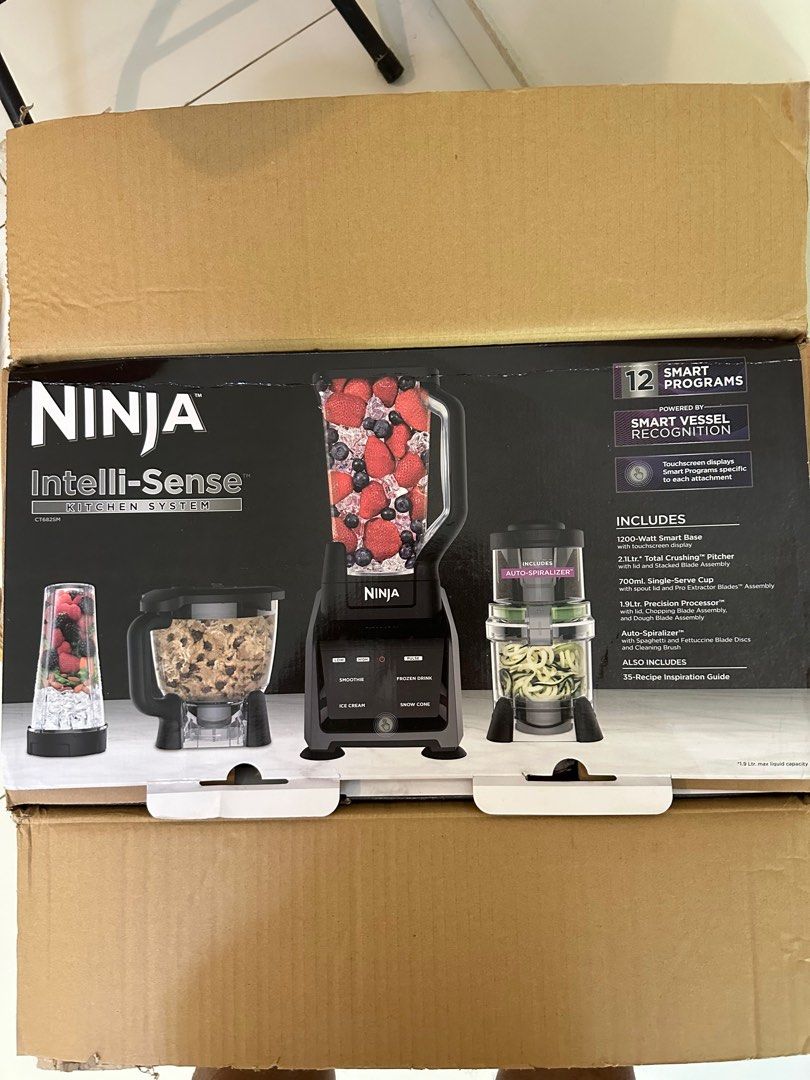 Ninja Intellisense Kitchen System CT682SM, TV & Home Appliances ...