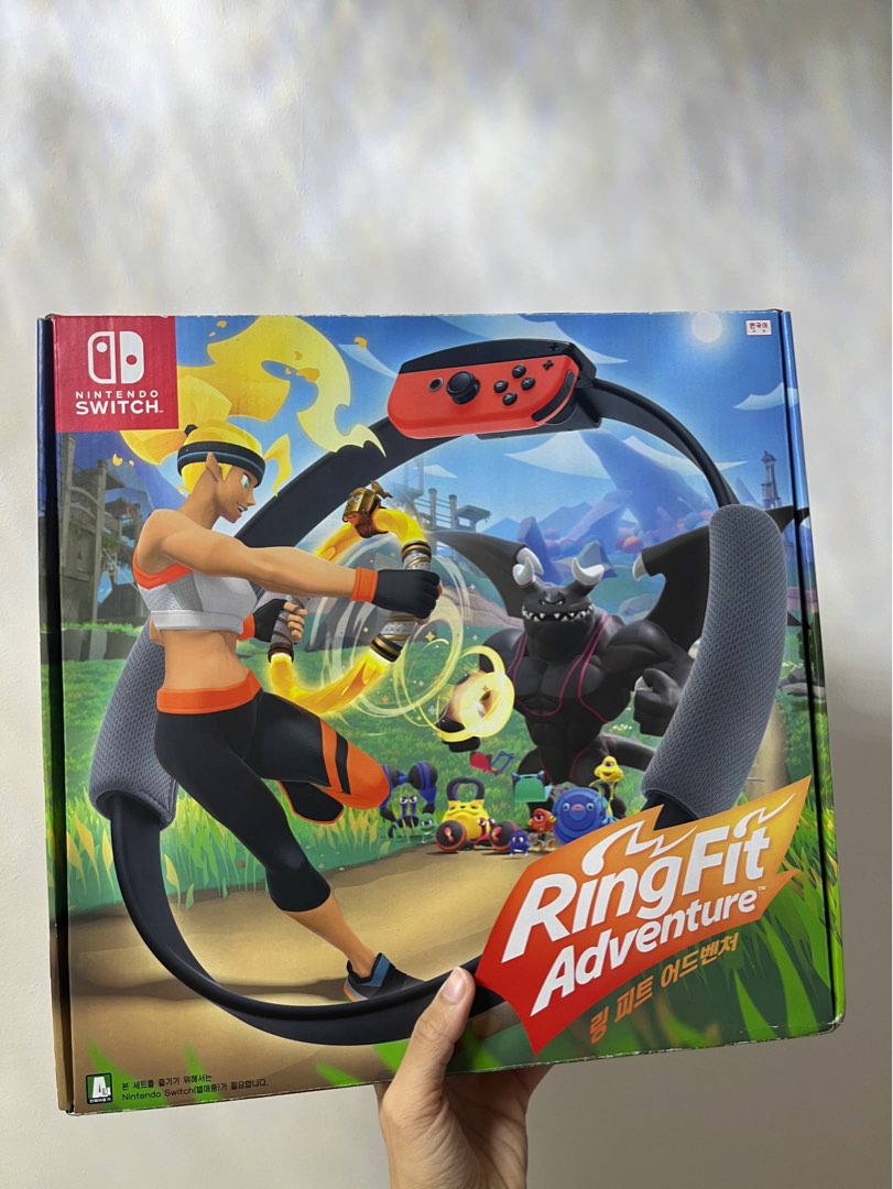 Brand New Nintendo Ring Fit Adventure Full Set, Video Gaming, Video ...