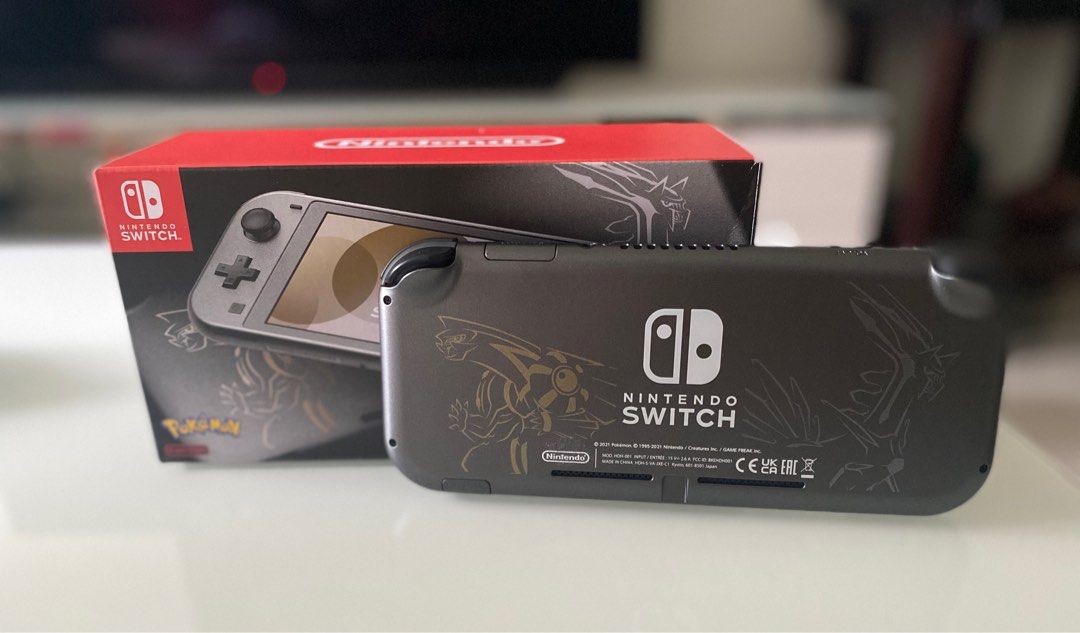 Nintendo Switch Lite Dialga and Palkia limited edition, Video Gaming ...