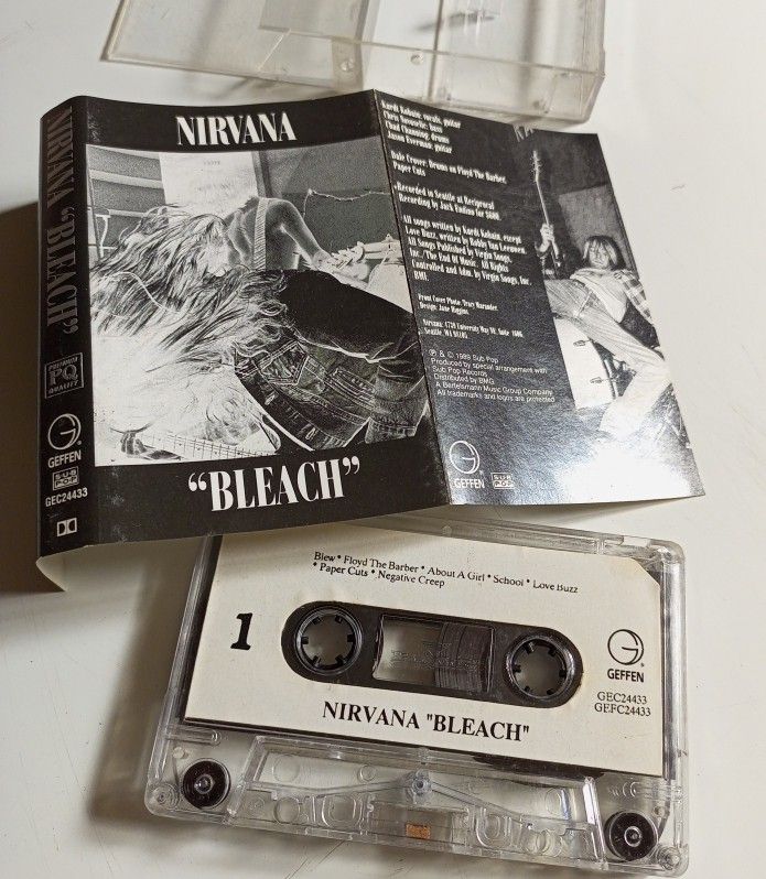 NIRVANA - BLEACH, Hobbies & Toys, Music & Media, CDs & DVDs on Carousell