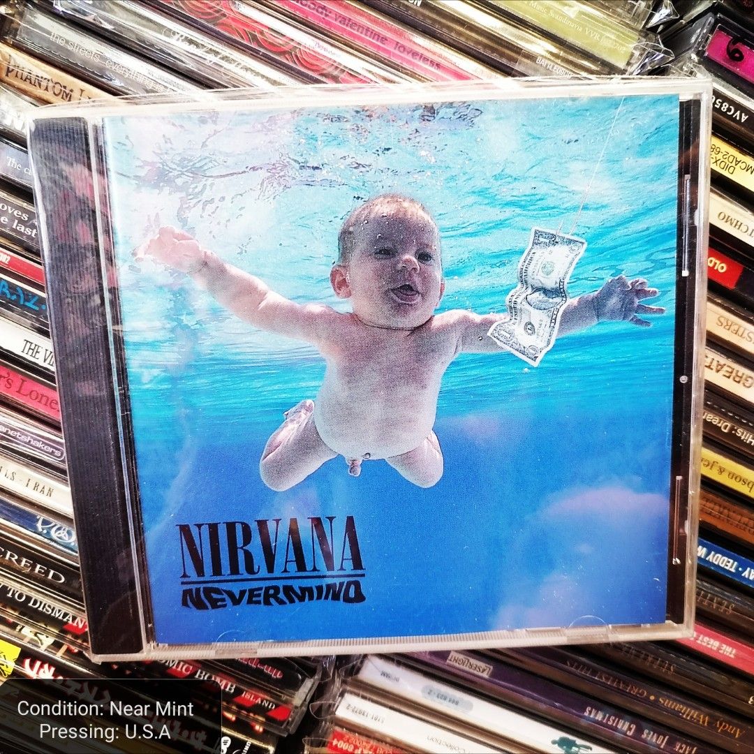 Nirvana Nevermind Cd Original Cds For Sale Rock Cds Grunge Cds Kurt Cobain Cd Nirvana Cd Vintage