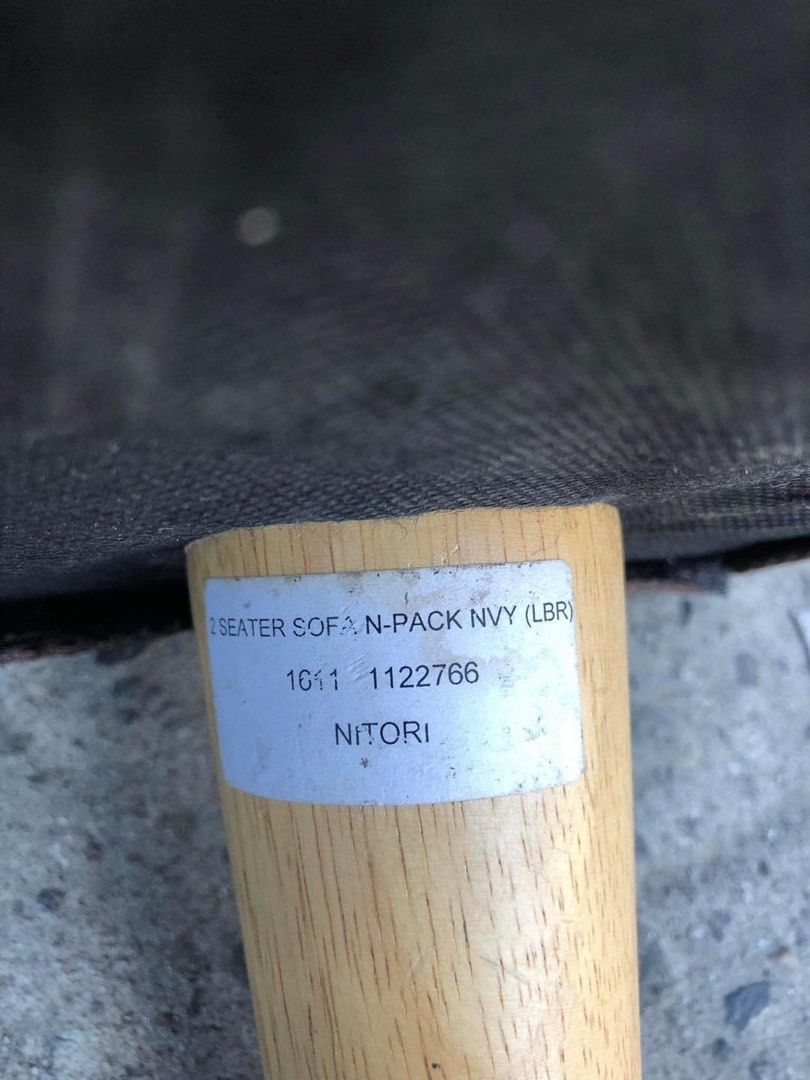 Nitori 2 seater sofa, Furniture & Home Living, Furniture, Sofas on Carousell