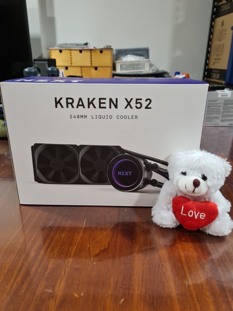 NZXT Kraken X52 (LGA 1200/1700) Bracket Included, Computers & Tech ...