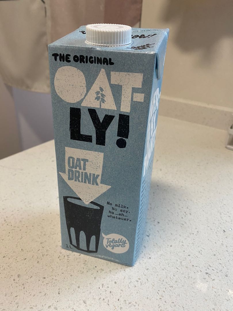 Oatly Oat Milk 1L, Food & Drinks, Beverages on Carousell